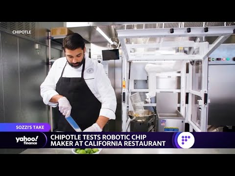 Chipotle tests chip-making robot 'Chippy' at California restaurant ...