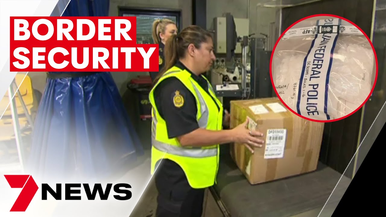 Border Force cracks down on international ice traders targeting Melbourne | 7NEWS - The Global ...