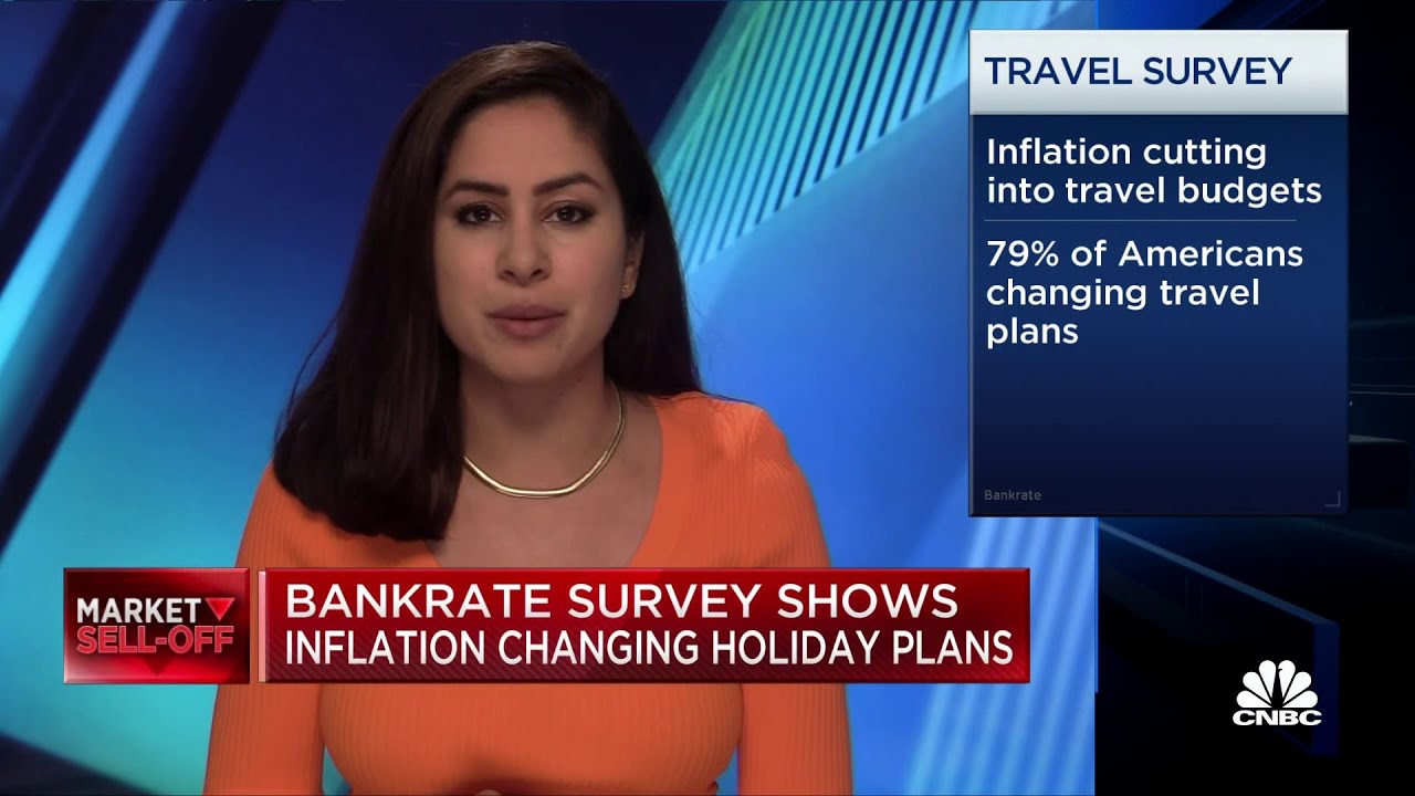 Inflation cutting into travel spending as rising prices disrupt holiday ...