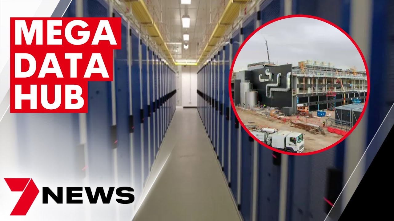 Exclusive look inside Melbourne’s new mega data hub | 7NEWS - The ...
