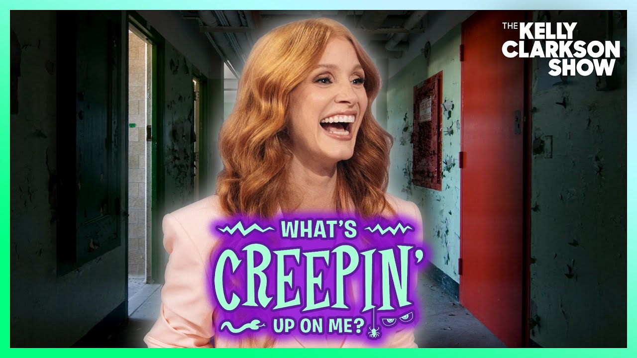Jessica Chastain & Kelly Clarkson Team Up In 'What's Creepin' Up On Me ...