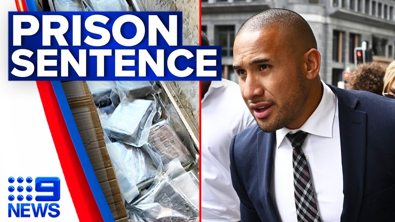Ex-NRL player Jamil Hopoate jailed for cocaine supply | 9 News ...