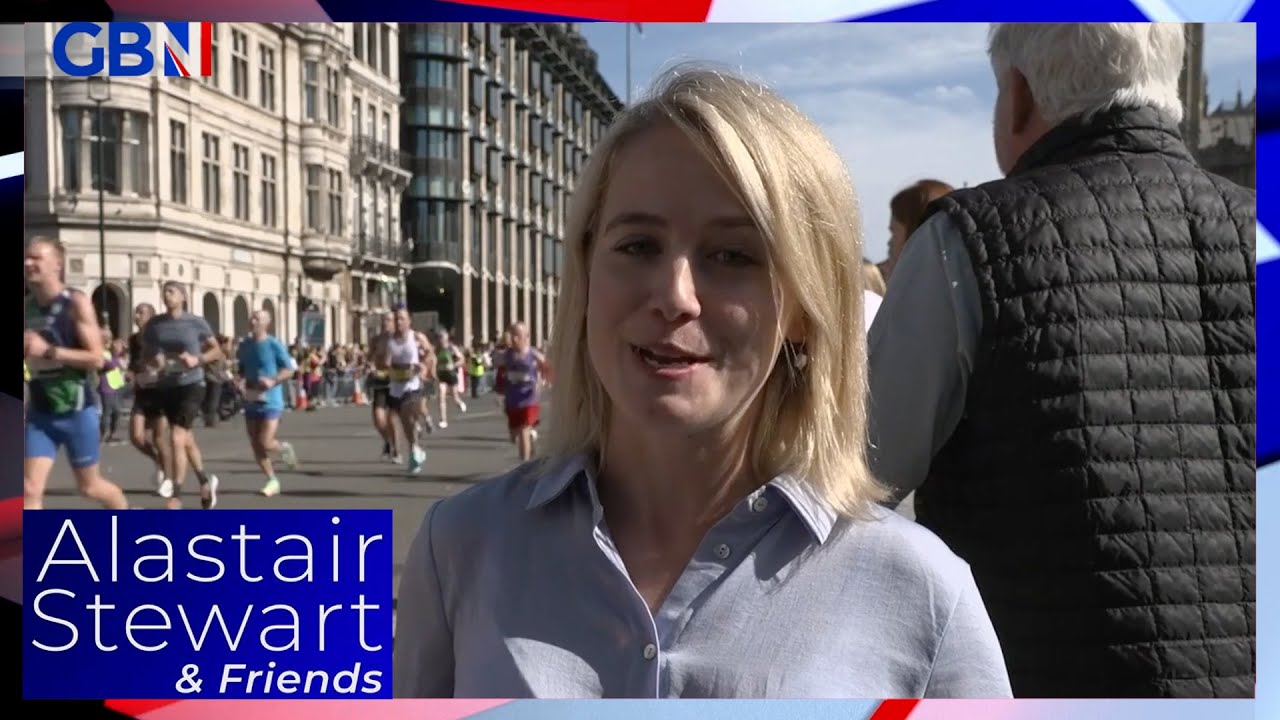 Alice Porter catches up with runners in the London Marathon - The ...