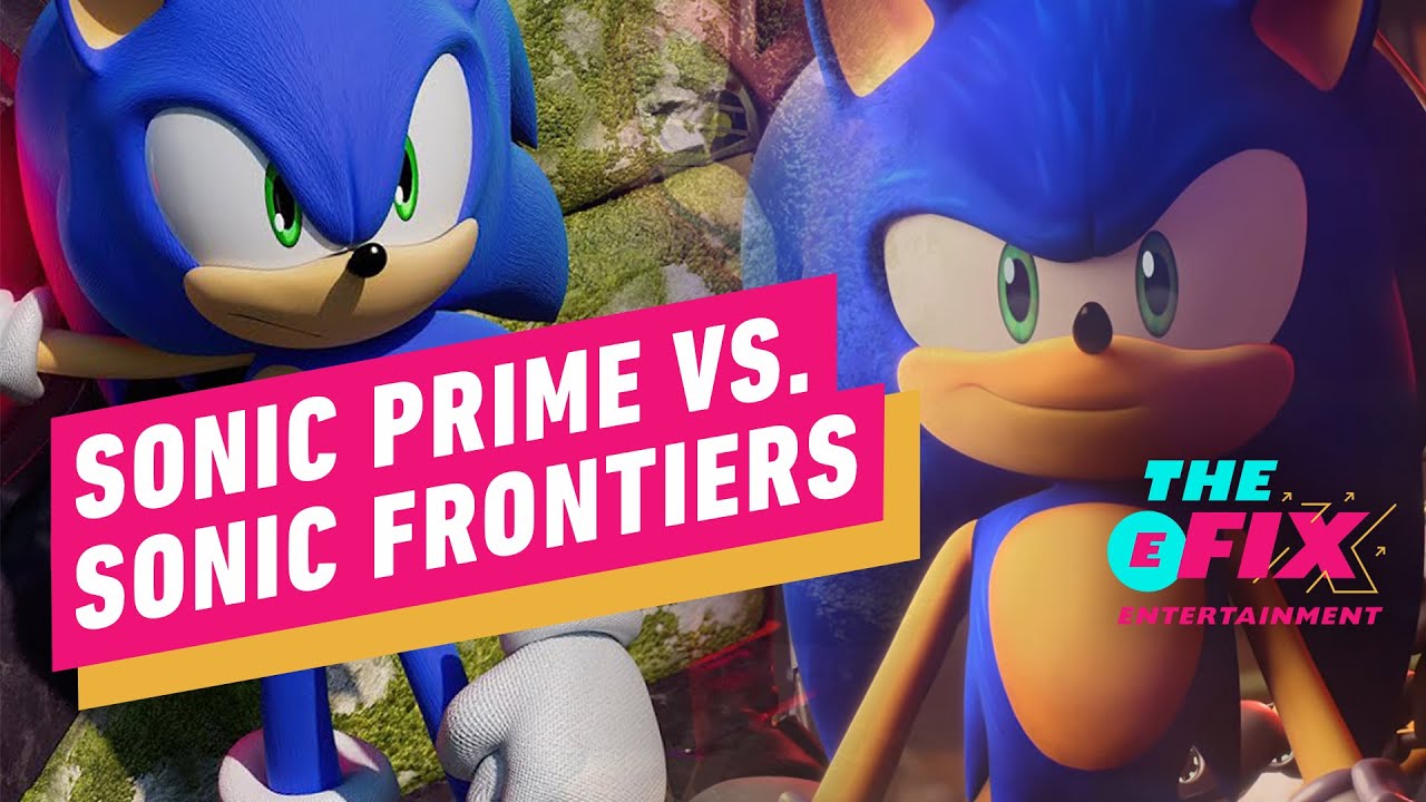 The Sonic Prime Netflix Series and Sonic Frontiers Comparison - IGN The ...