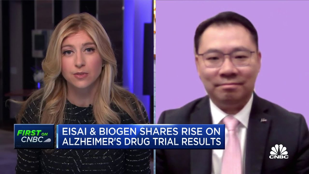 We believe the risk-benefit profile for our Alzheimer's drug is ...