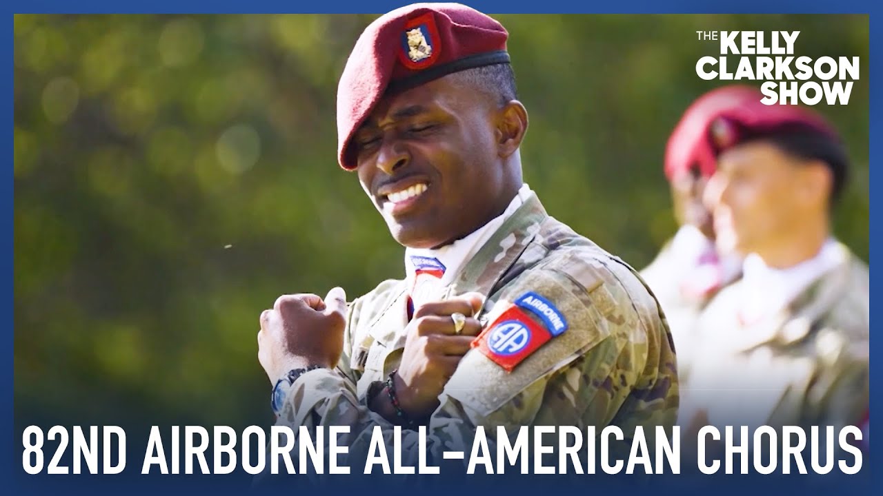 82nd Airborne Division All-American Chorus Performs 'My Girl' On The ...