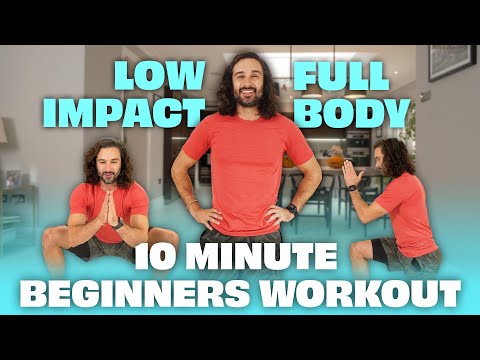 10 Minute LOW IMPACT FULL BODY Beginners Workout | The Body Coach TV ...