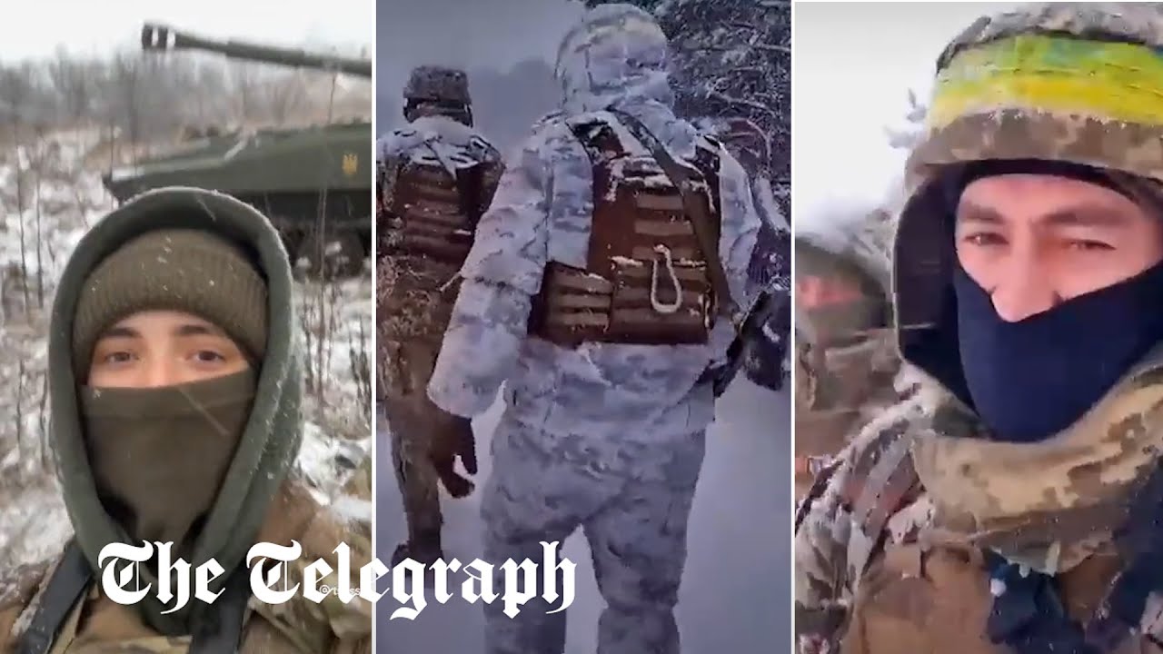 Ukraine war: Frontline troops face freezing cold temperatures - The ...