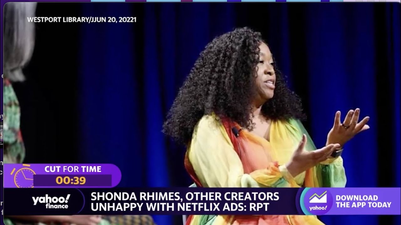 Shonda Rhimes among Netflix creators unhappy with ad-tier - The Global ...
