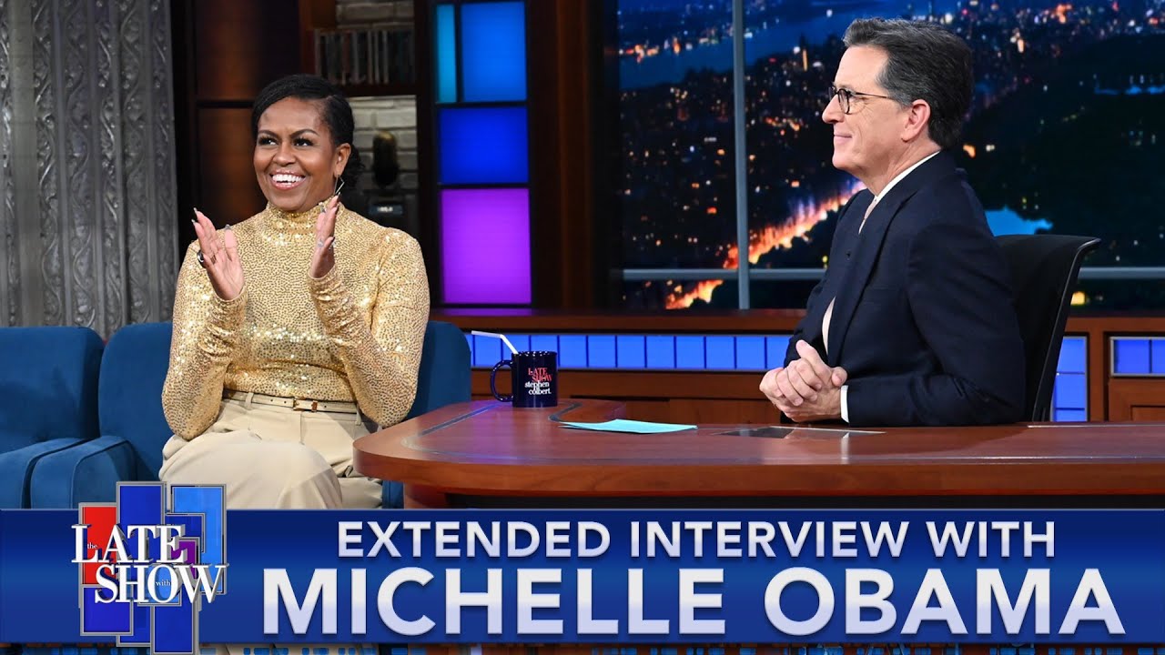 Michelle Obama x Colbert - EXTENDED INTERVIEW - The Global Herald