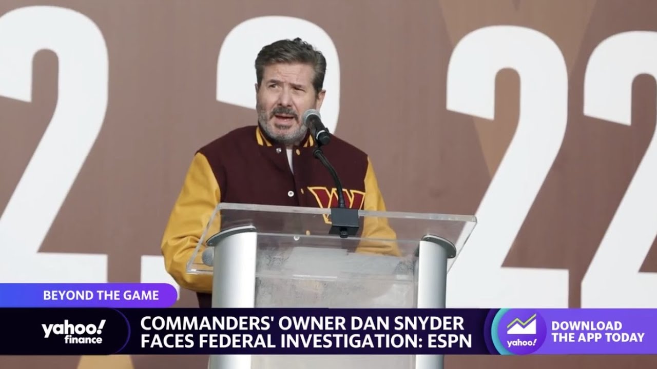 Washington Commanders owner Dan Snyder under federal investigation ...