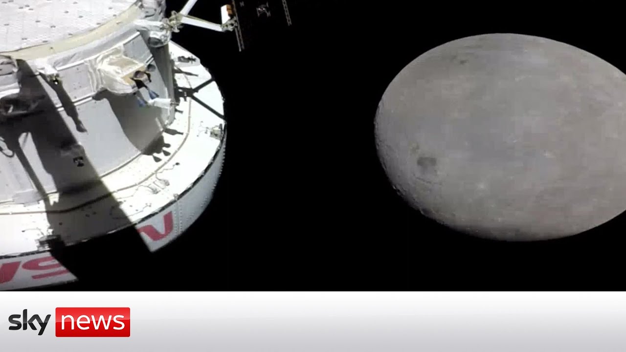 Watch live: Orion's first flyby of the Moon in NASA's Artemis programme ...