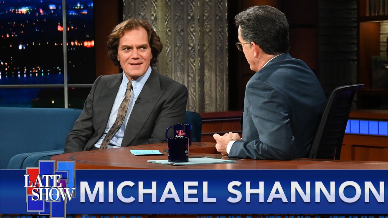 Michael Shannon Jams On Some Bob Dylan Lyrics With Stephen Colbert ...