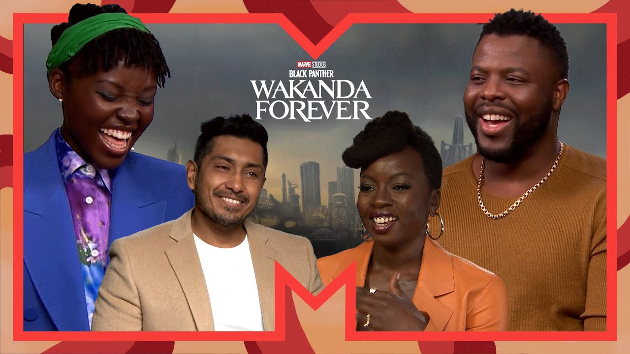 Black Panther: Wakanda Forever Cast Talk Fighting, Representation ...