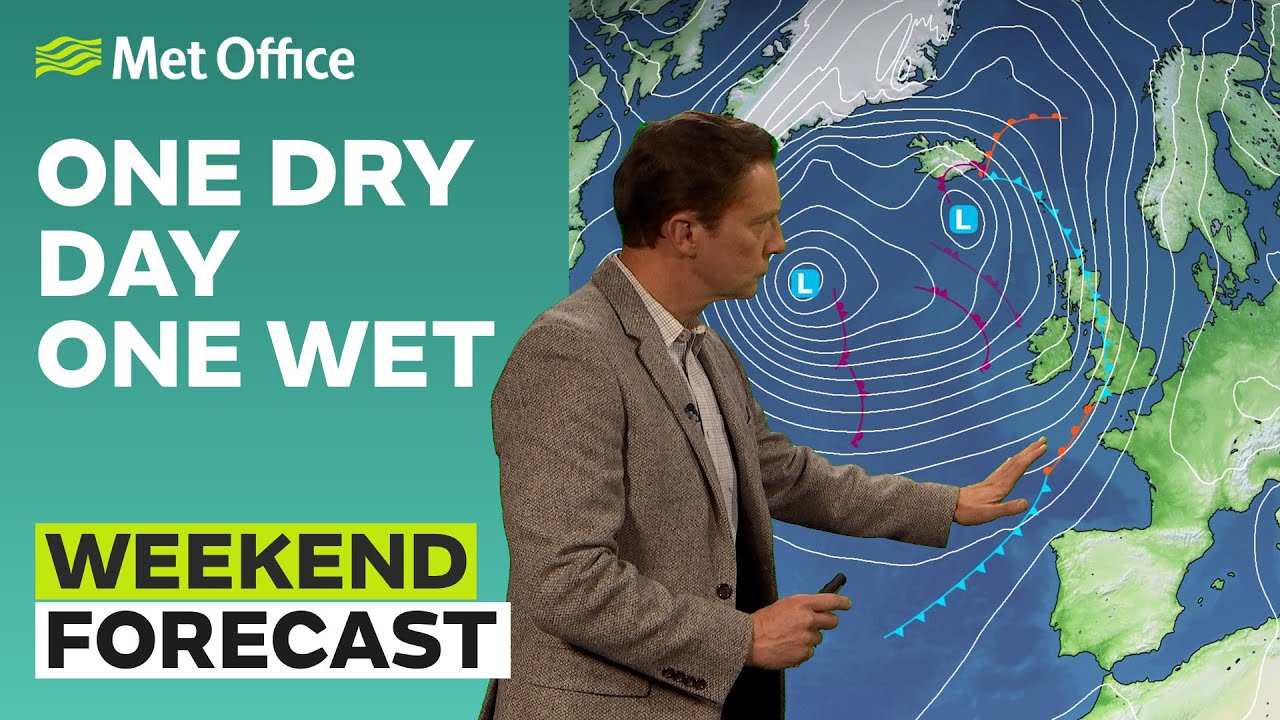 Weekend Weather 24/11/22 - One dry day one wet - Met Office UK Forecast ...