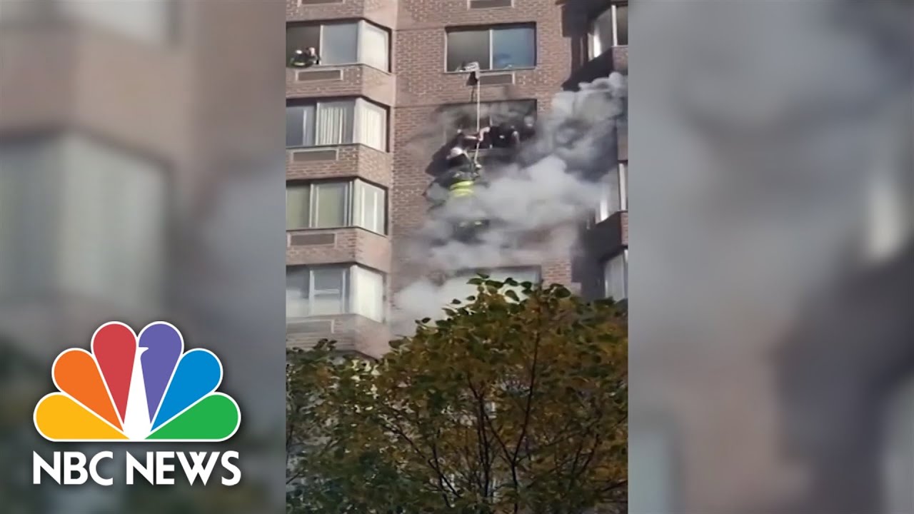 Dramatic Video Captures Rescue In Fire That Injured Dozens In NYC - The ...