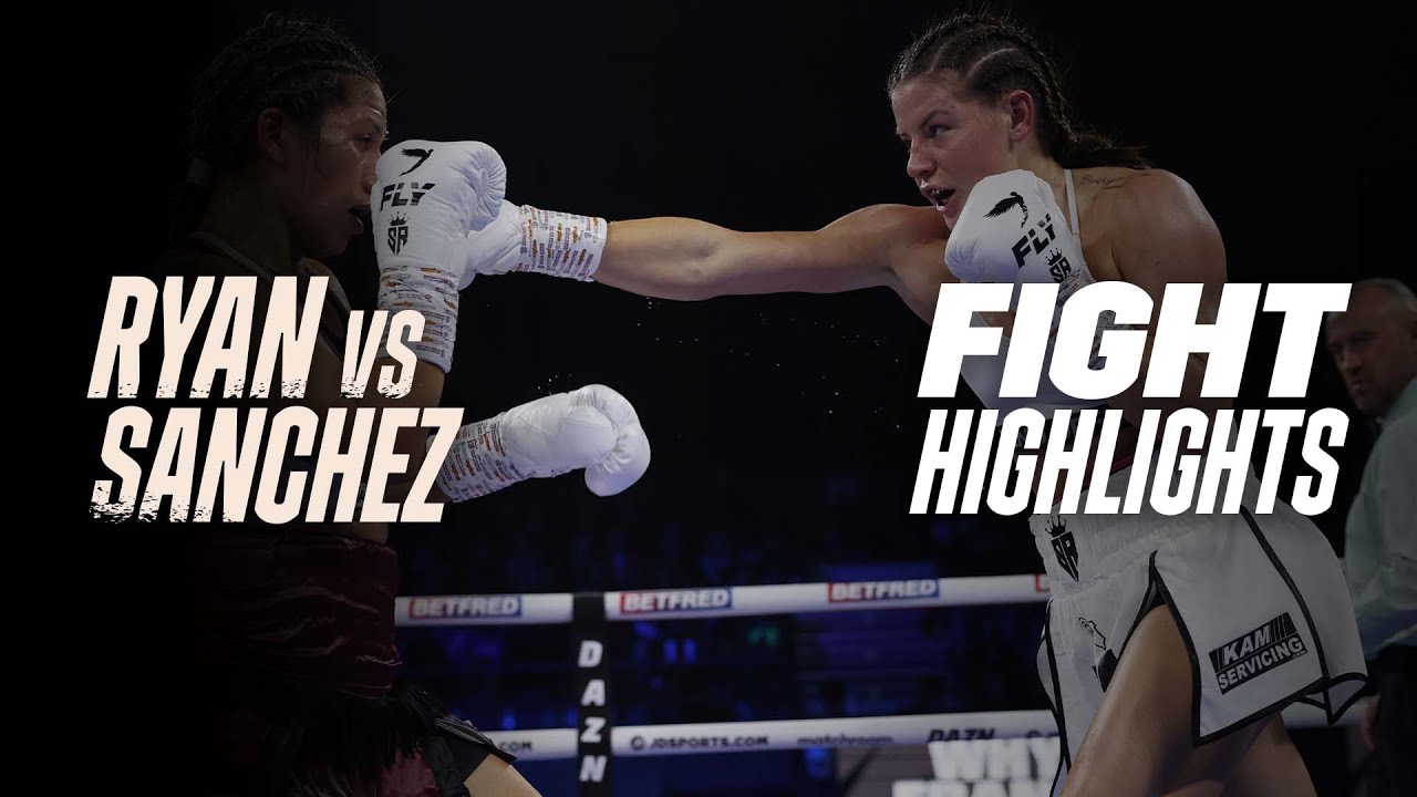 FIGHT HIGHLIGHTS: Sandy Ryan DELIVERS against Anahi Ester Sanchez - The ...