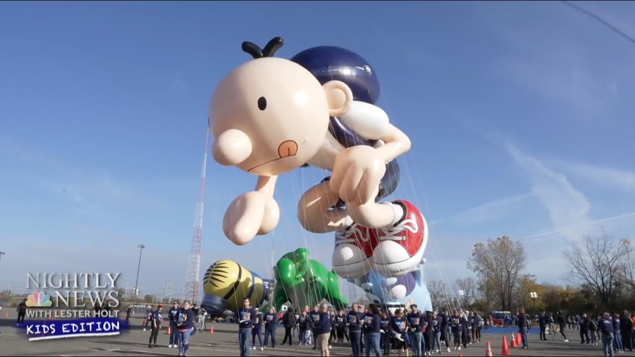 How Gigantic Parade Balloons Stay Inflated | Nightly News: Kids Edition ...