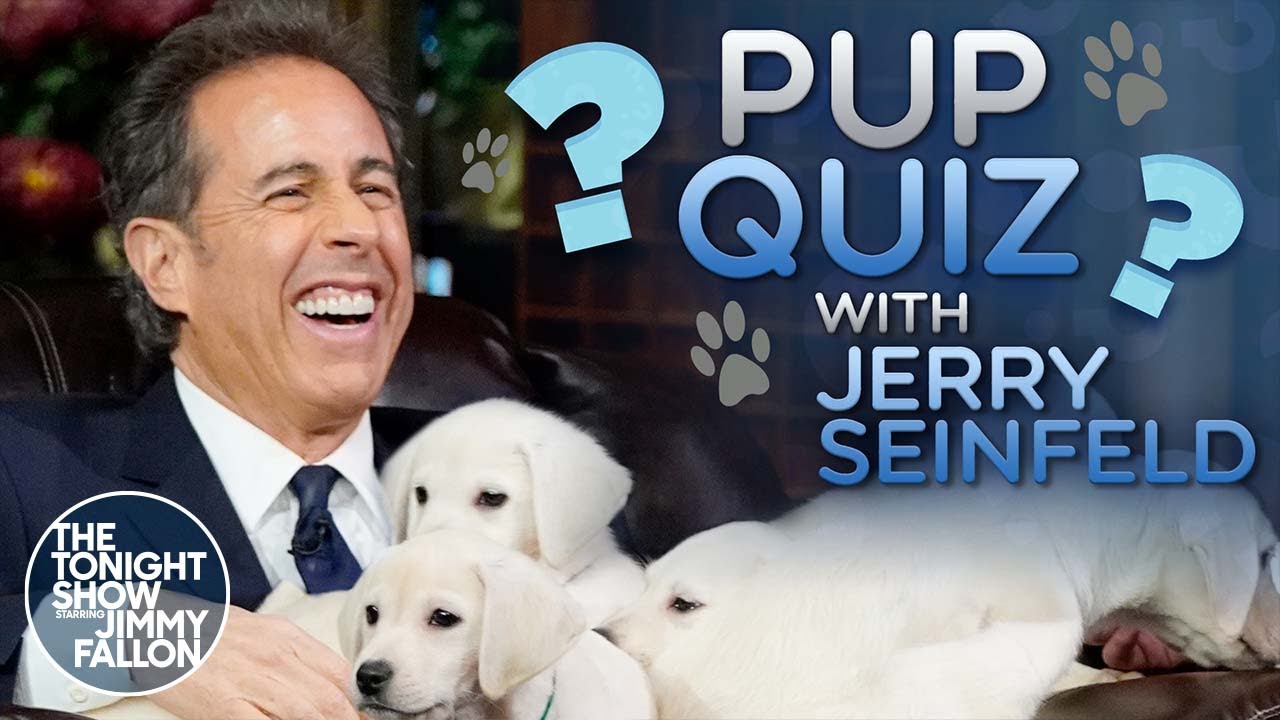 Pup Quiz with Jerry Seinfeld | The Tonight Show Starring Jimmy Fallon ...