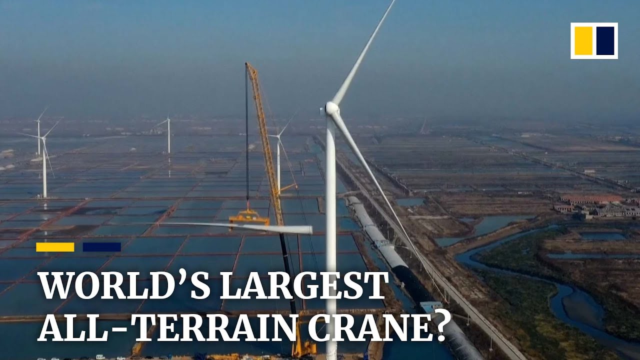 China unveils what it says is the world’s largest all-terrain crane ...