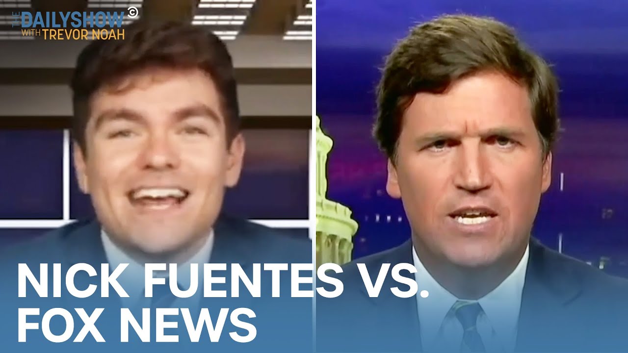 Trump Dinner Guest Nick Fuentes Vs. Fox News | The Daily Show - The ...