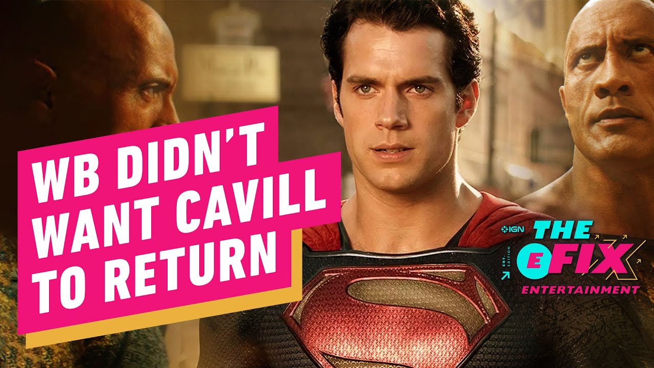 The Rock Says DC Studios Was Against Henry Cavill's Superman Return ...