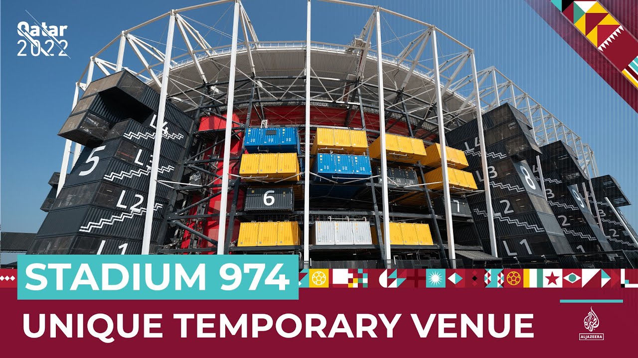 Inside Stadium 974, the World Cup’s first temporary venue | Al Jazeera ...