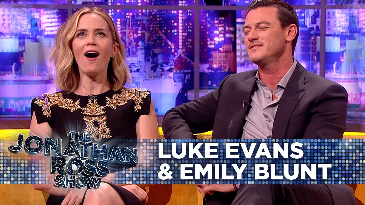Luke Evans Serenades Emily Blunt With Adele's "When We Were Young ...