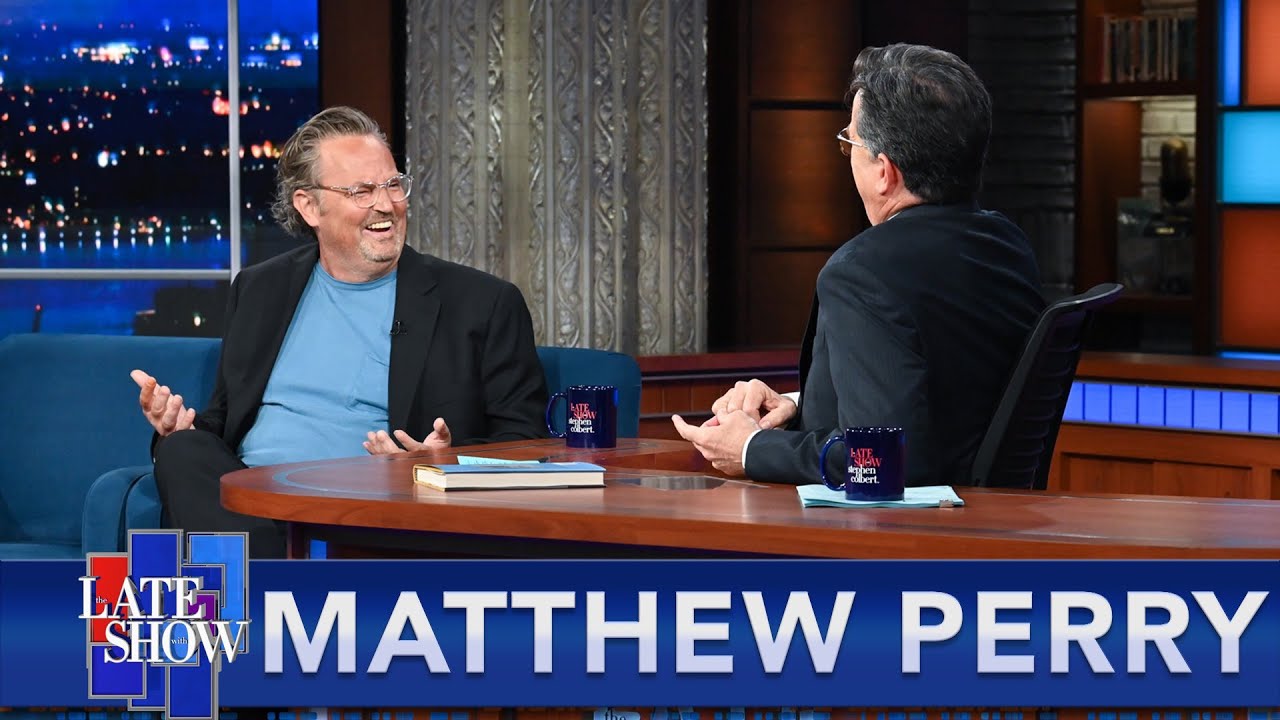 "My Heart Stopped For Five Minutes" - Matthew Perry On His New Book And ...