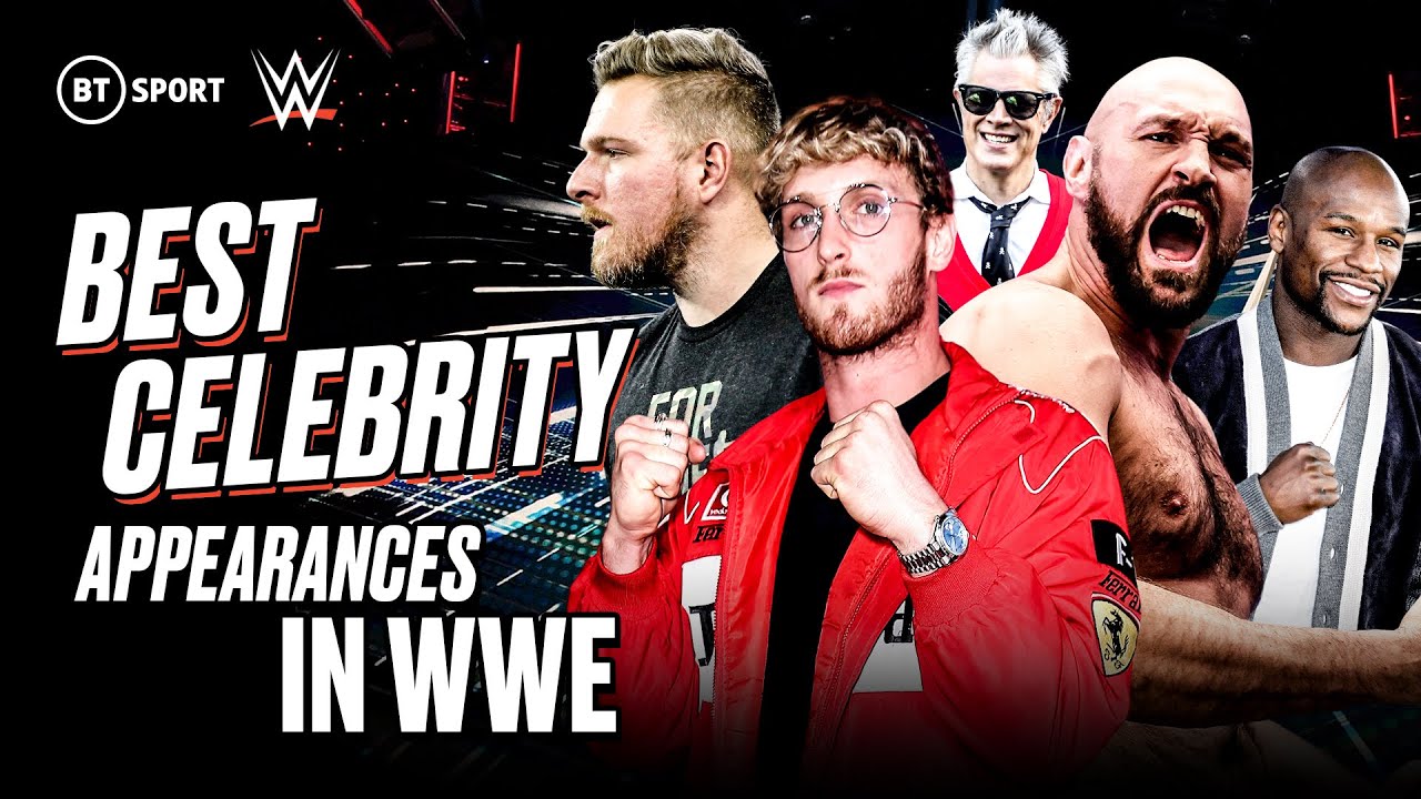 Top 10 Celebrity Appearances in WWE! Tyson Fury & Floyd Mayweather to ...