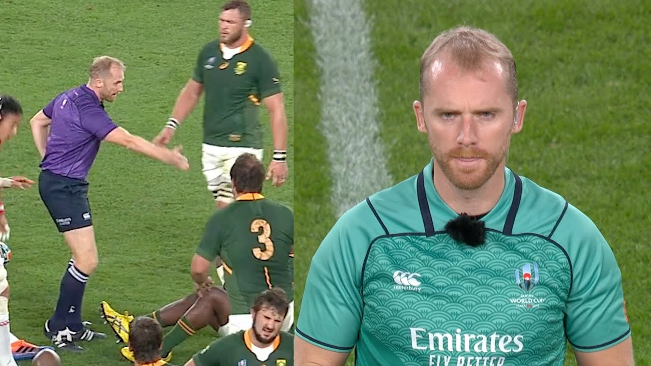 What makes Wayne Barnes such a unique referee in rugby - The Global Herald