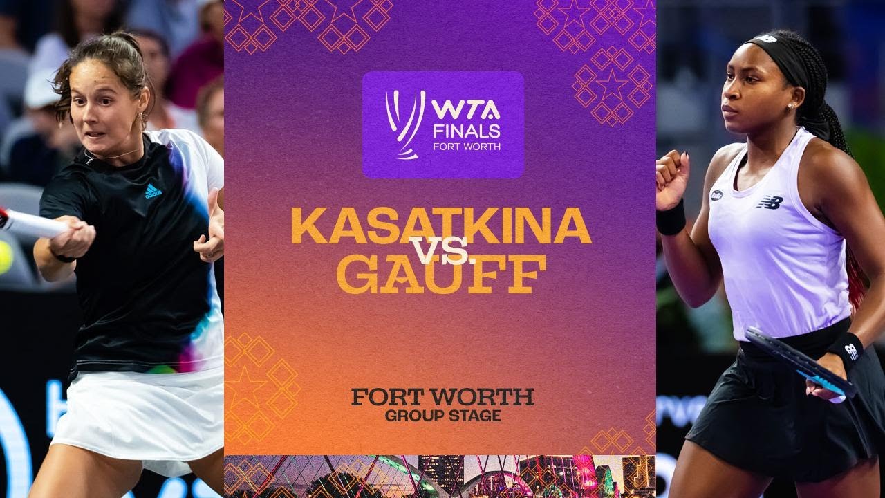 Daria Kasatkina vs. Coco Gauff | 2022 WTA Finals Group Stage | Match Highlights - The Global Herald