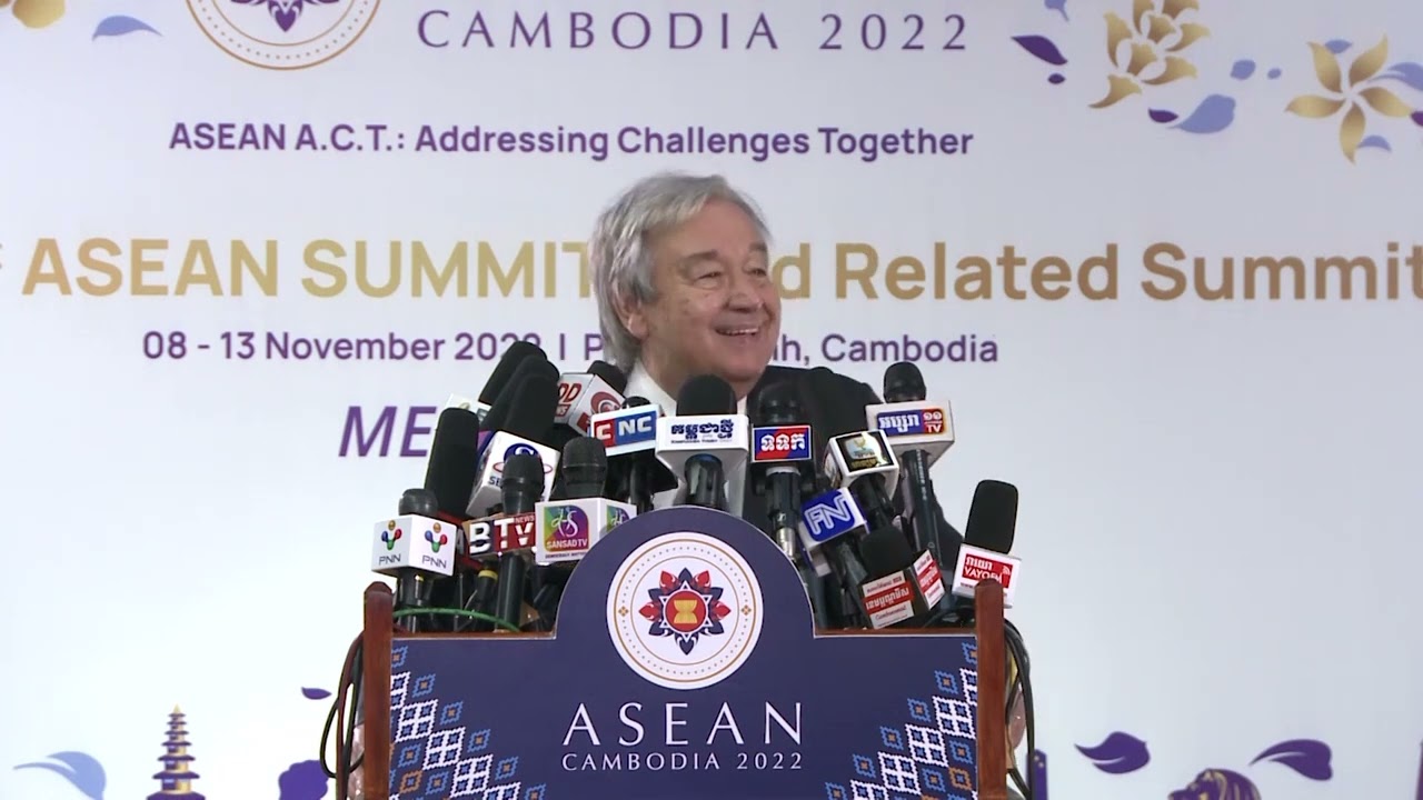 Press Conference by UN Secretary-General, António Guterres, at 12th ...