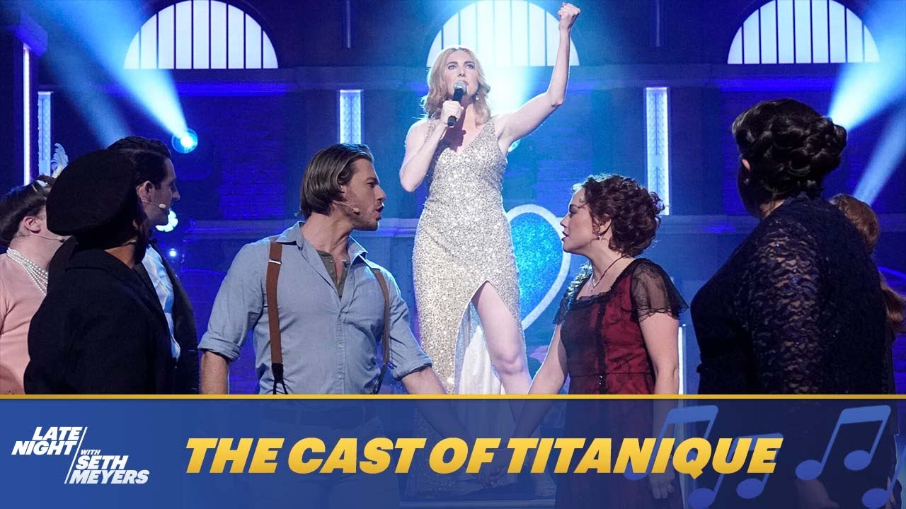 The Cast of Titanique: "Taking Chances" / "My Heart Will Go On" - The ...