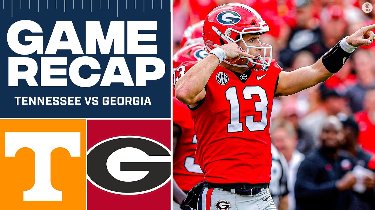 No. 3 Georgia UPSETS No. 1 Tennessee in Athens [FULL RECAP + HIGHLIGHT ...