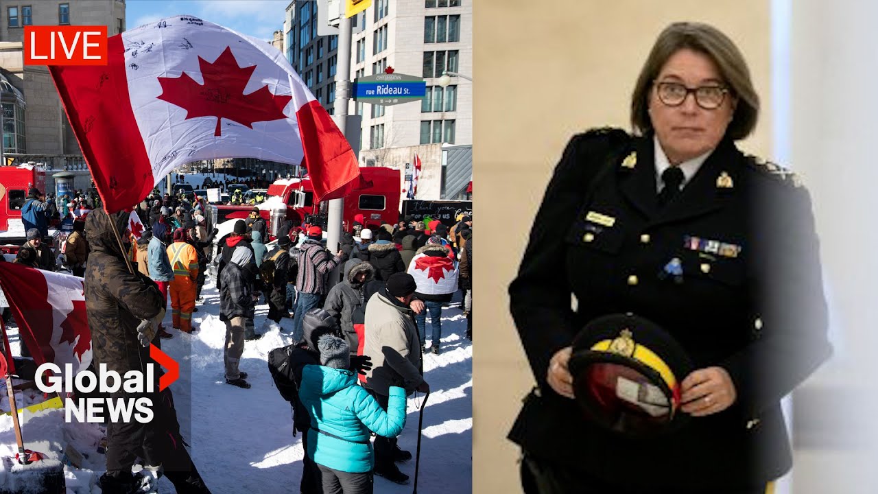 Emergencies Act inquiry: RCMP commissioner Brenda Lucki, Mike Duheme ...