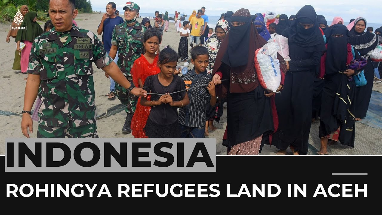 Boats with over 200 Rohingya refugees land in Indonesia's Aceh - The ...
