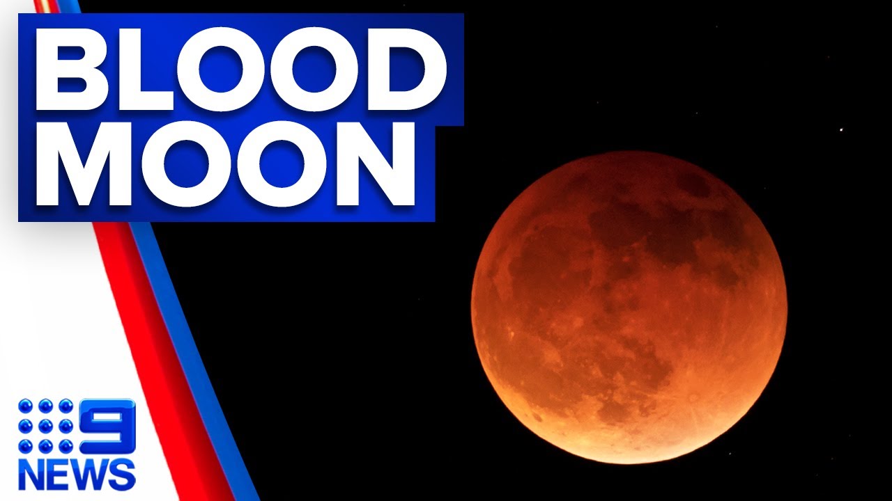 Total lunar eclipse over Australia tonight: How to watch the blood moon | 9 News Australia - The ...