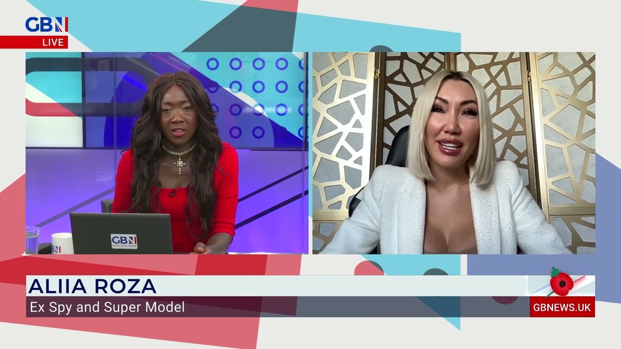 Ex-Spy & Supermodel Aliia Roza discusses Ukraine and what it's like in ...