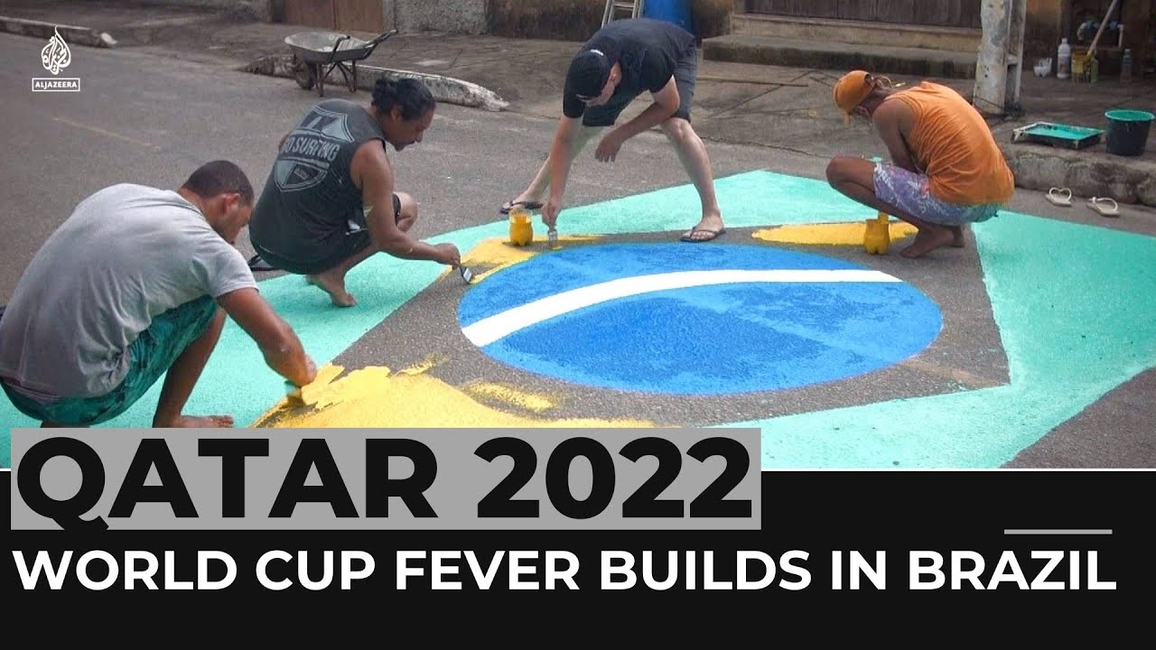 World Cup fever builds in Brazil, as Qatar 2022 gets closer - The ...