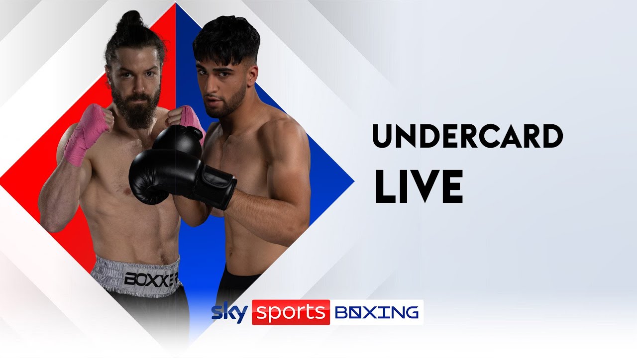 LIVE BOXING! | Adam Azim v Rylan Charlton | Live Undercard - The Global ...