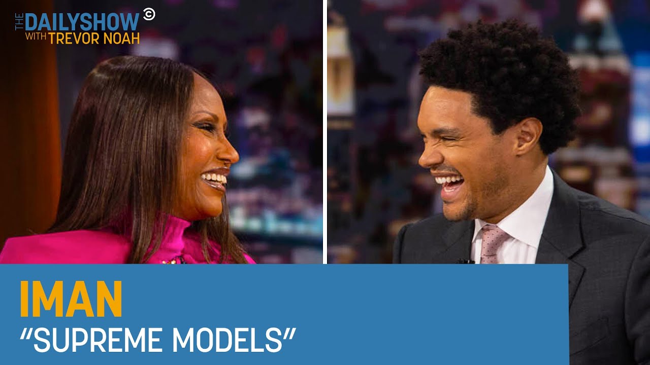 Iman - Celebrating the Legacy of Black Models | The Daily Show - The ...