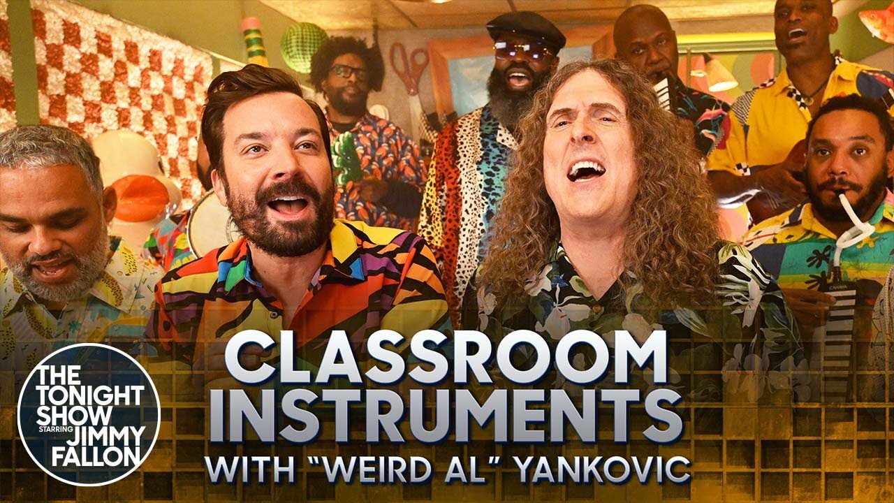 "Weird Al" Yankovic, Jimmy Fallon & The Roots Sing Weird Al’s Greatest ...