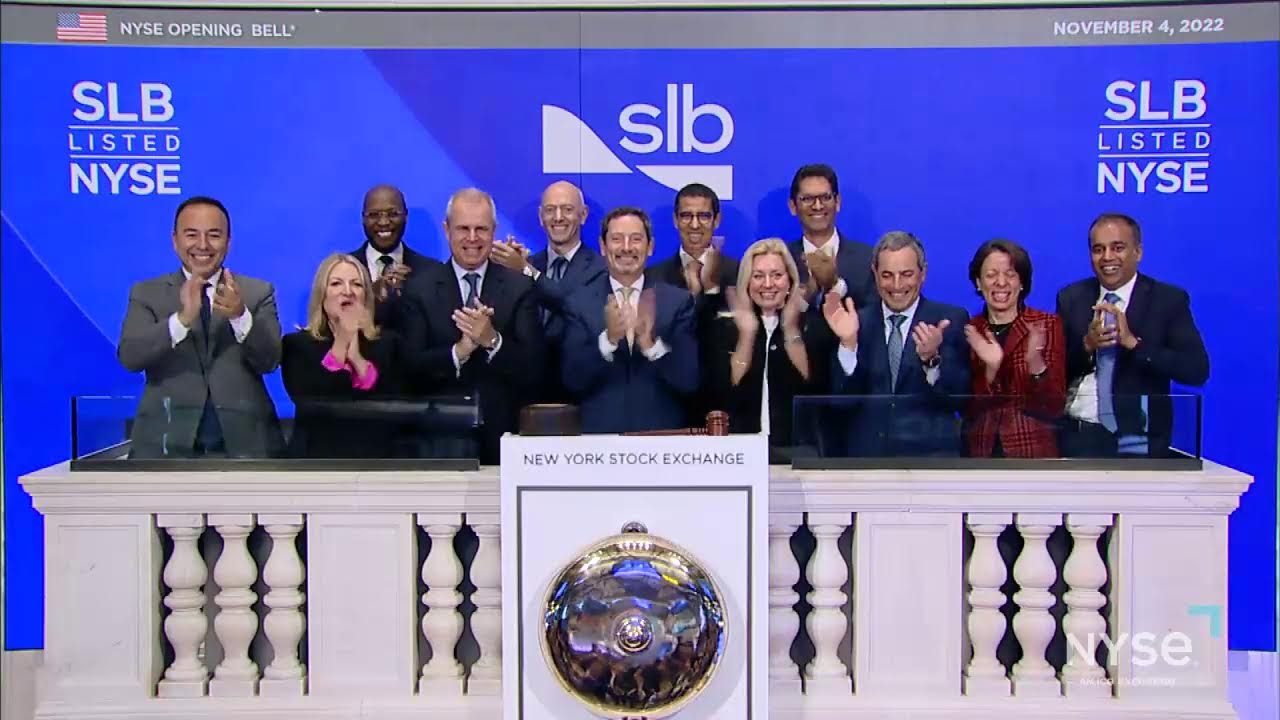 The NYSE welcomes SLB in celebration of their new identity $SLB - The ...