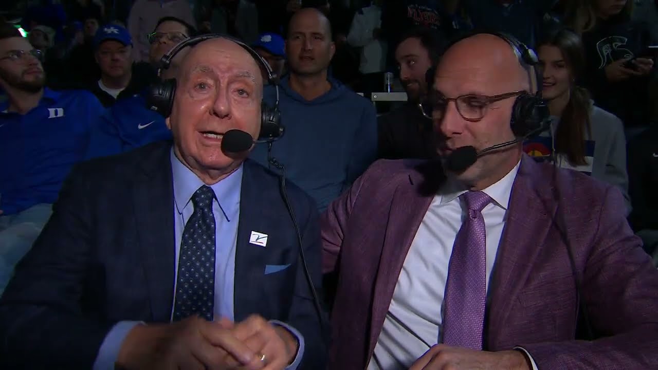 Dicky V makes college basketball broadcasting return ️ | ESPN College ...