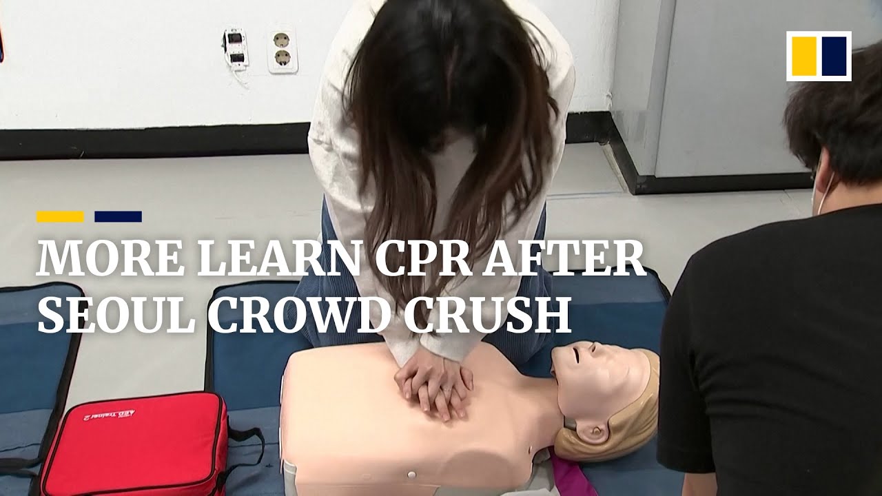 More South Koreans sign up for CPR training after deadly Halloween ...
