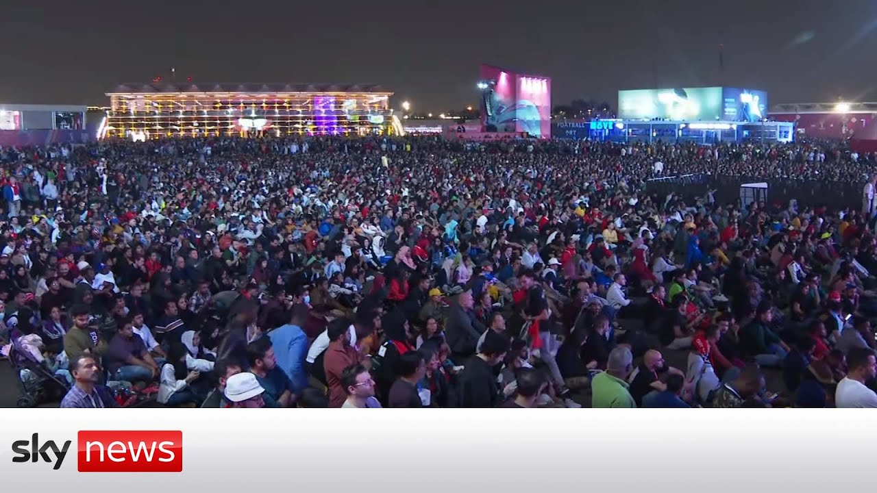 Watch live: Morocco and Croatia fans watch World Cup third place match ...