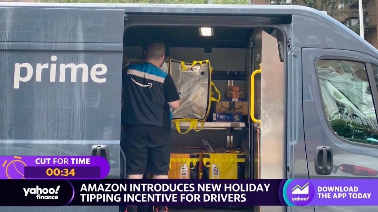 Amazon will tip delivery drivers this holiday season — but there’s a ...