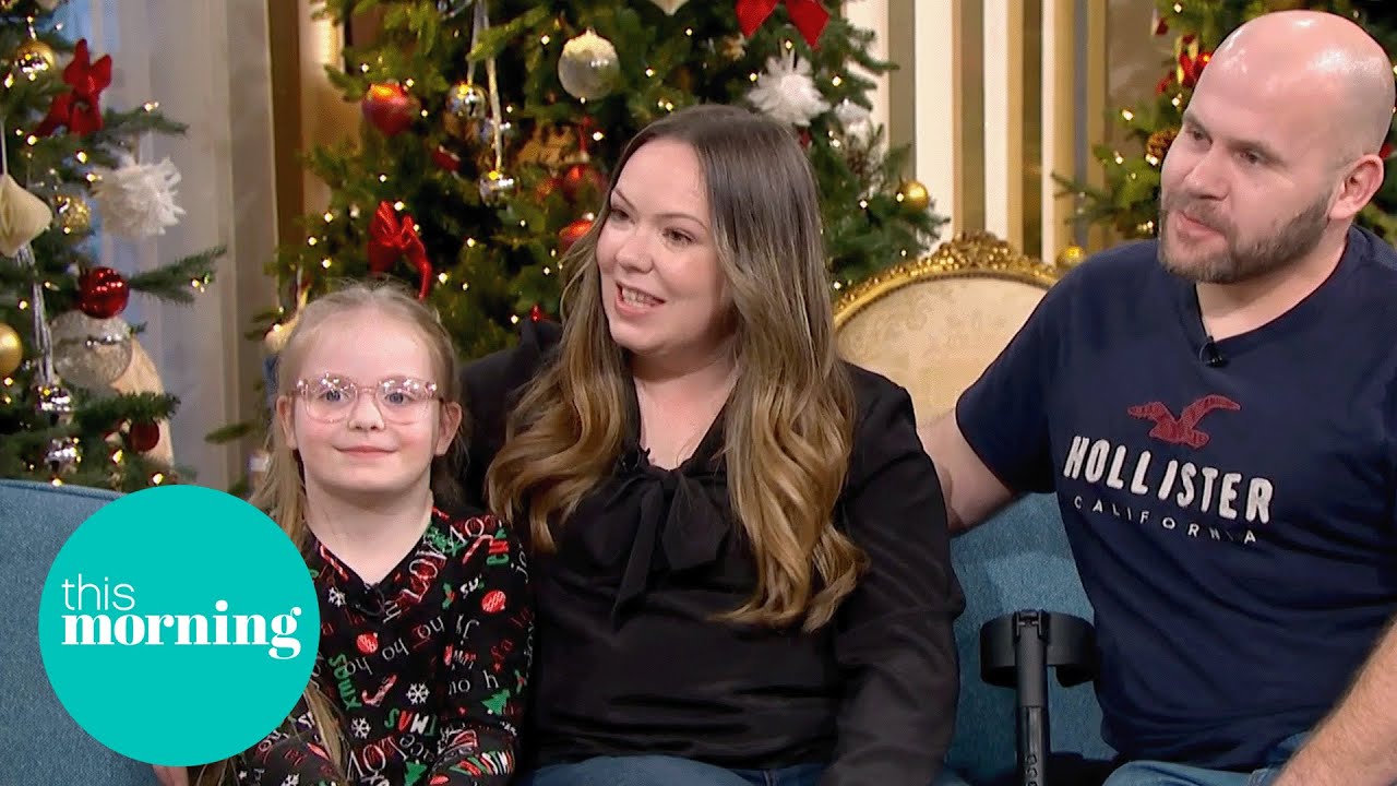 The 7-Year-Old Girl Who’s Giving Back This Christmas | This Morning ...