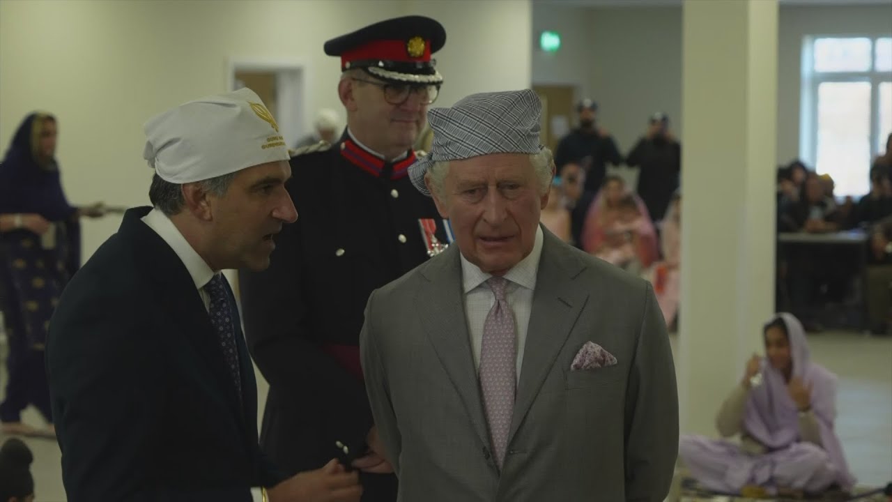 King Charles visits Guru Nanak Gurdwara - The Global Herald